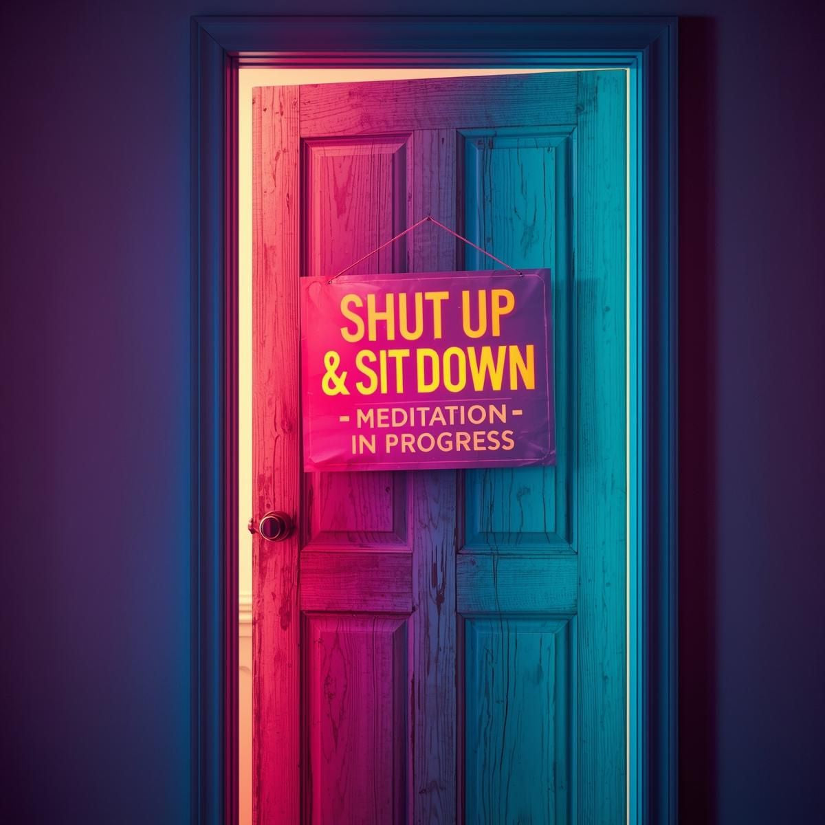 Shut Up & Sit Down — A Real-World Meditation Course for Busy Minds ...